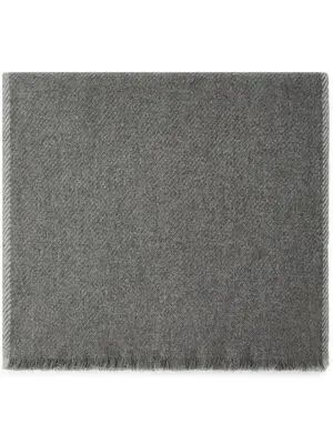 Brunello Cucinelli Cashmere Scarf - Grey