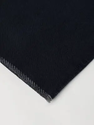 Brunello Cucinelli Cashmere Scarf - Blue