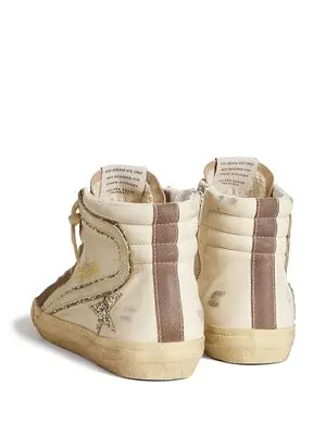GOLDEN GOOSE Ball Star High-top Sneakers - White