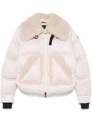 Moncler Stowe Ski Jacket - Neutrals