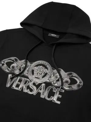 Versace Medusa Chain Hoodie