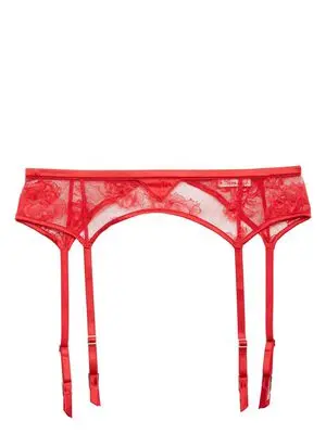 Fleur Du Mal Bouquet Lace Garter Belt