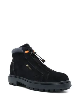 Santoni Suede Boots