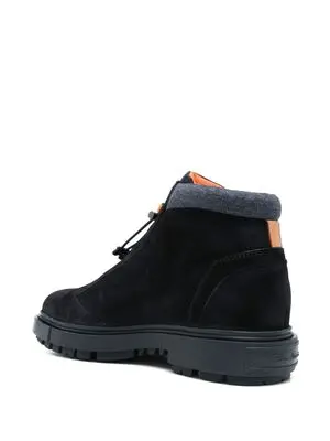 Santoni Suede Boots