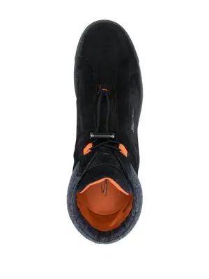 Santoni Suede Boots
