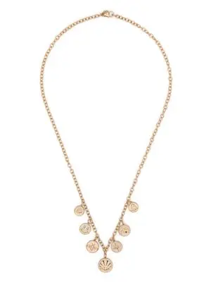 SYDNEY EVAN 14k Yellow Diamond Medallion Necklace - Gold