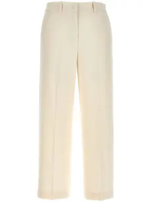 Theory Relaxed Straight-leg Trousers