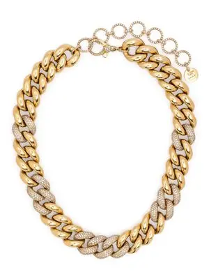 Shay 18k Yellow Diamond Curb Chain Necklace - Gold