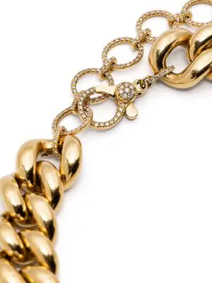 Shay 18k Yellow Diamond Curb Chain Necklace