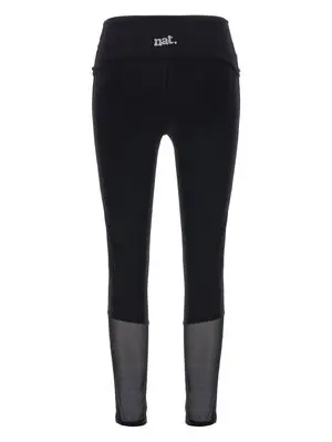 NOT AFTER TEN Mesh-detail Leggings