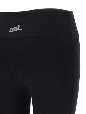 NOT AFTER TEN Mesh-detail Leggings