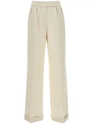 Kiton Pleated Bottoms For Women
