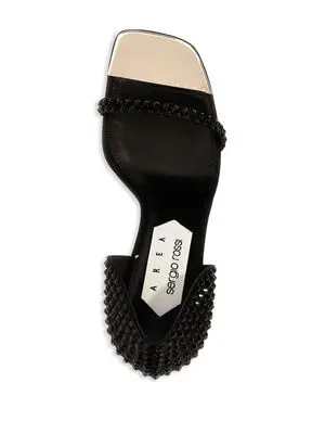SERGIO ROSSI X Area 95mm Dagger Sandals