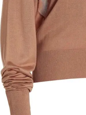 RAMAEL Cut-out Detail Sweater - Pink
