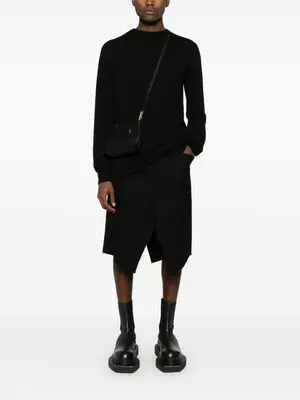Rick Owens Slivered Midi Skirt