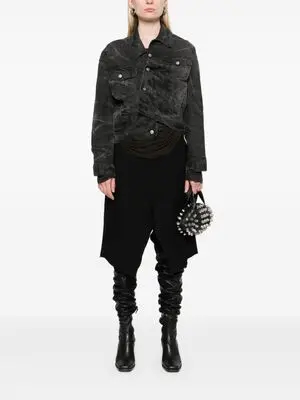 Rick Owens Slivered Midi Skirt