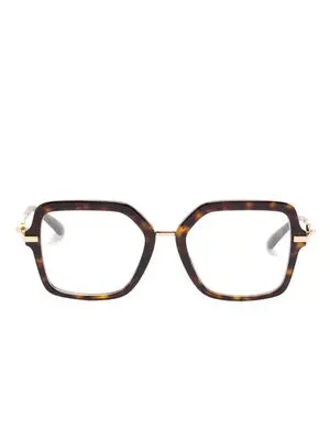 Dolce & Gabbana Square-frame Glasses - Brown