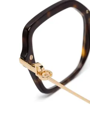 Dolce & Gabbana Square-frame Glasses - Brown