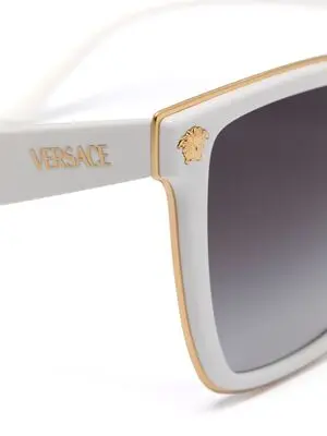 Versace Oversize-frame Sunglasses