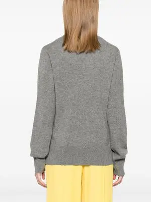 TOTEME Cashmere Crew-neck Sweater - Grey