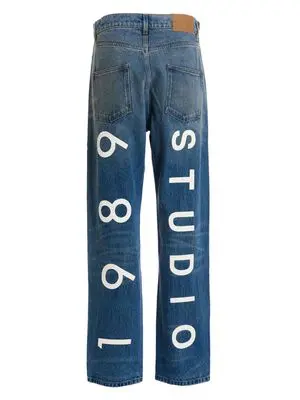 1989 STUDIO Logo-print Jeans
