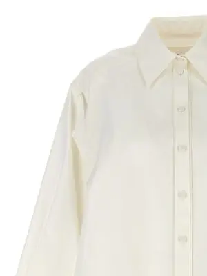 JIL SANDER Cut-out Armhole Shirt - White
