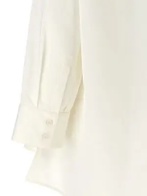 JIL SANDER Cut-out Armhole Shirt - White