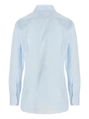 BARBA NAPOLI Cotton Shirt - Blue