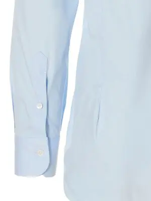 BARBA NAPOLI Cotton Shirt - Blue