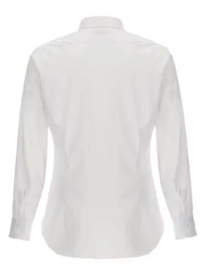 BARBA NAPOLI Poplin Shirt - White