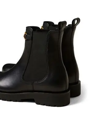 TWINSET Leather Chelsea Boots