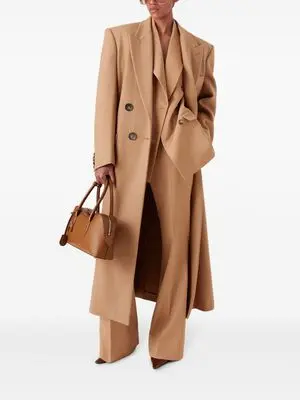Stella McCartney Low-rise Striped Trousers - Brown