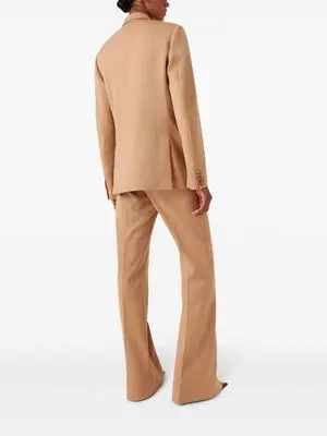 Stella McCartney Low-rise Striped Trousers - Brown