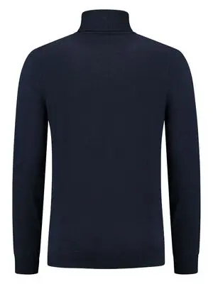 Fedeli Turtleneck Sweater - Blue