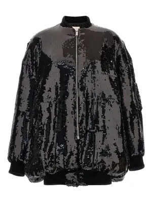 Alexandre Vauthier Sequinned Bomber Jacket