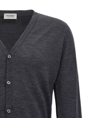 John Smedley Petworth Cardigan - Grey