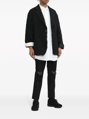 Comme Des Garçons Strap-detail Trousers