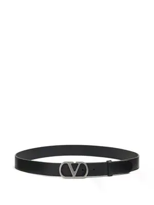 Valentino Garavani 30mm Vlogo Signature Belt - Black