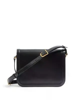 Valentino Garavani 9to5 Leather Shoulder Bag - Black