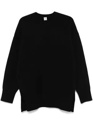 TOTEME Double-knit Sweater - Black