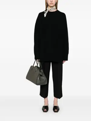 TOTEME Double-knit Sweater - Black