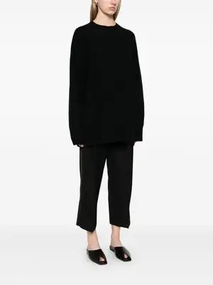 TOTEME Double-knit Sweater - Black