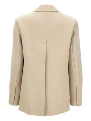 Helmut Lang Single-breasted Blazer - Brown