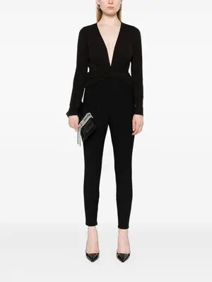 Michael Kors Gathered Jersey Jumpsuit