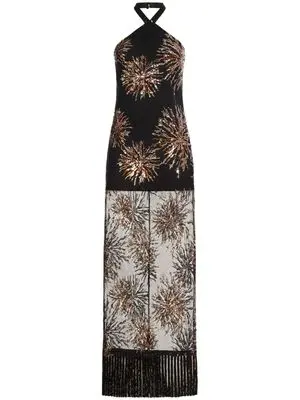 TALLER MARMO Nina Soleil Maxi Dress - Black