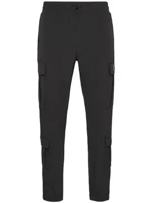PLEIN SPORT Logo-print Track Pants - Black
