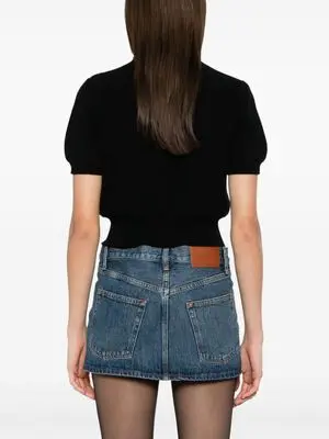 Alexander Wang Crystal-embellished T-shirt - Black