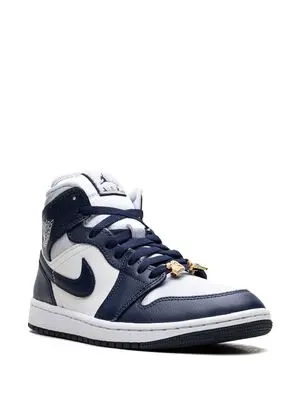 JORDAN Air 1 Mid Sneakers - Blue
