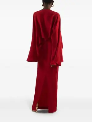TALLER MARMO Eolia Maxi Dress - Red