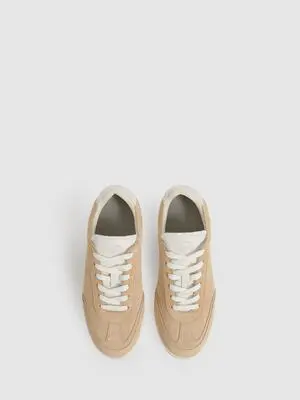 UNSEEN Footwear Portelet Suede Trainers